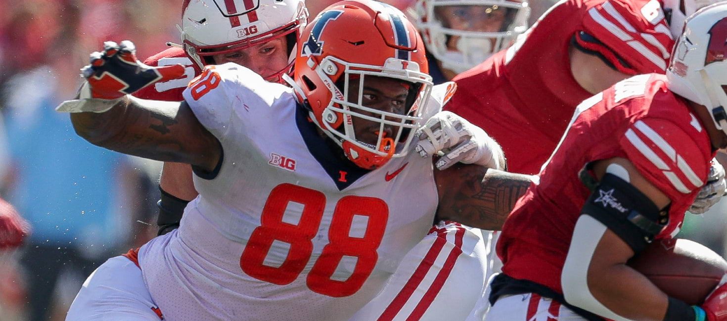 2024 NFL Draft Scouting Report: Keith Randolph (DL – Illinois ...