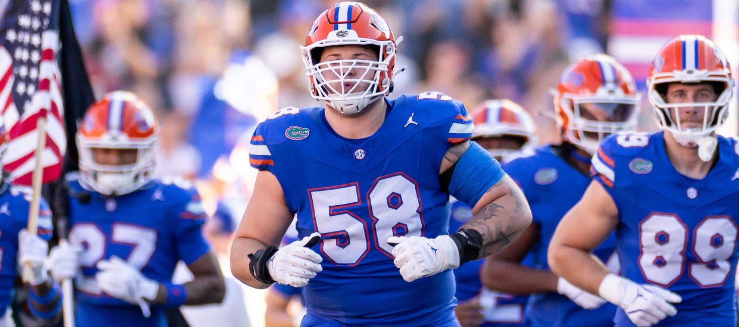 2026 NFL Draft Scouting Report: Austin Barber (OT – Florida) | FantasyPros