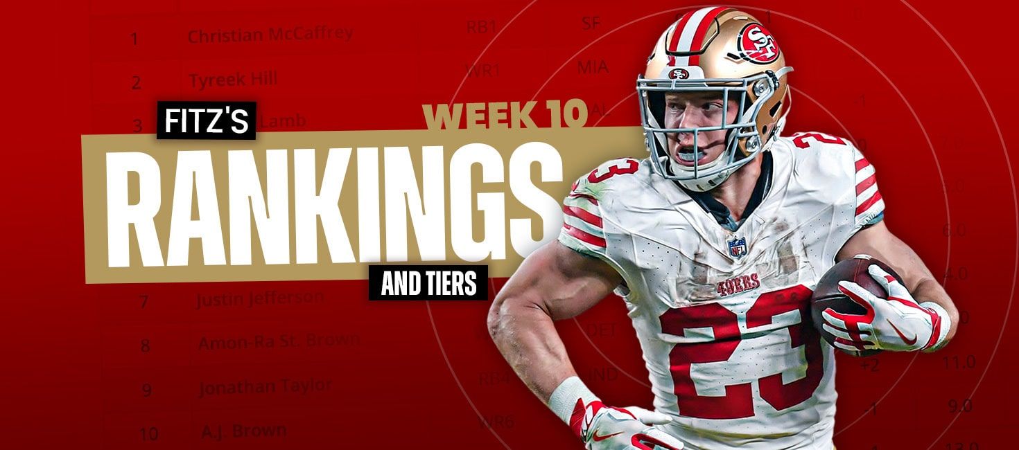 Fantasy Football Rankings, Tiers & Start/Sit Advice (Week 10) | FantasyPros