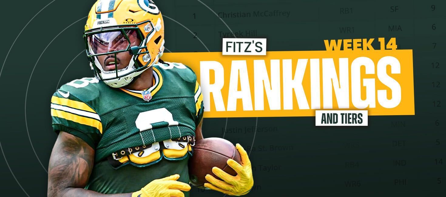 Fantasy Football Rankings, Tiers & Start/Sit Advice (Week 14) | FantasyPros