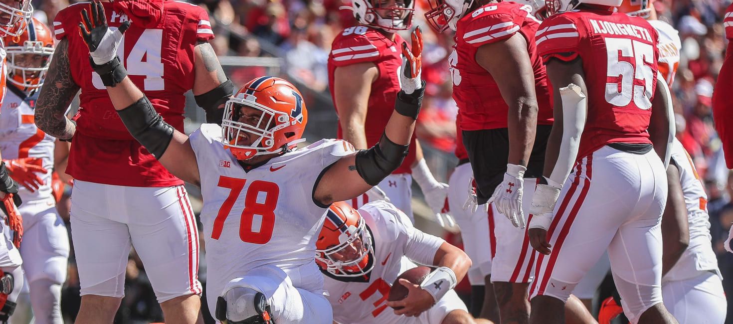 2024 NFL Draft Scouting Report: Isaiah Adams (OL – Illinois) | FantasyPros