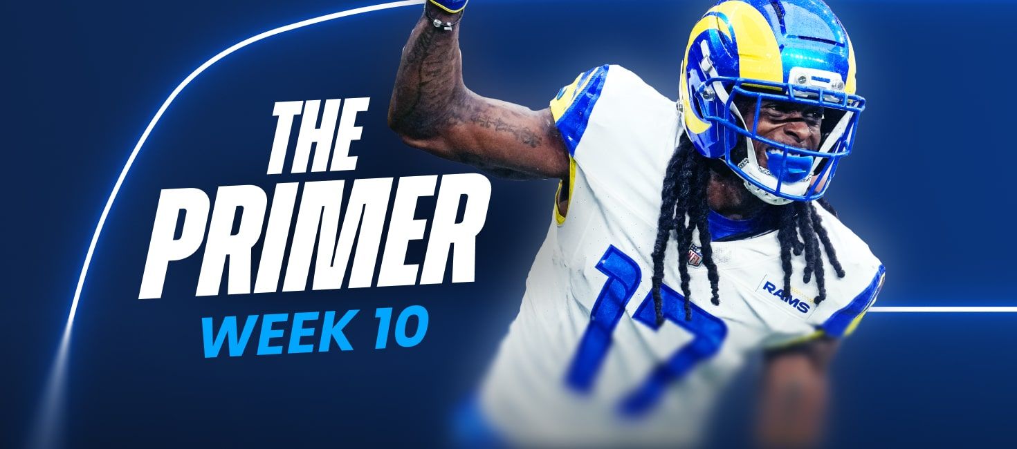 The Primer: Week 10 Edition (2025 Fantasy Football) | FantasyPros
