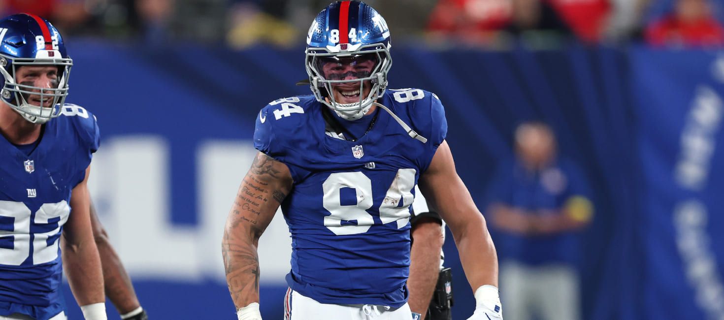 Fantasy Football Waiver Wire: Harold Fannin, Oronde Gadsden, Theo Johnson | FantasyPros