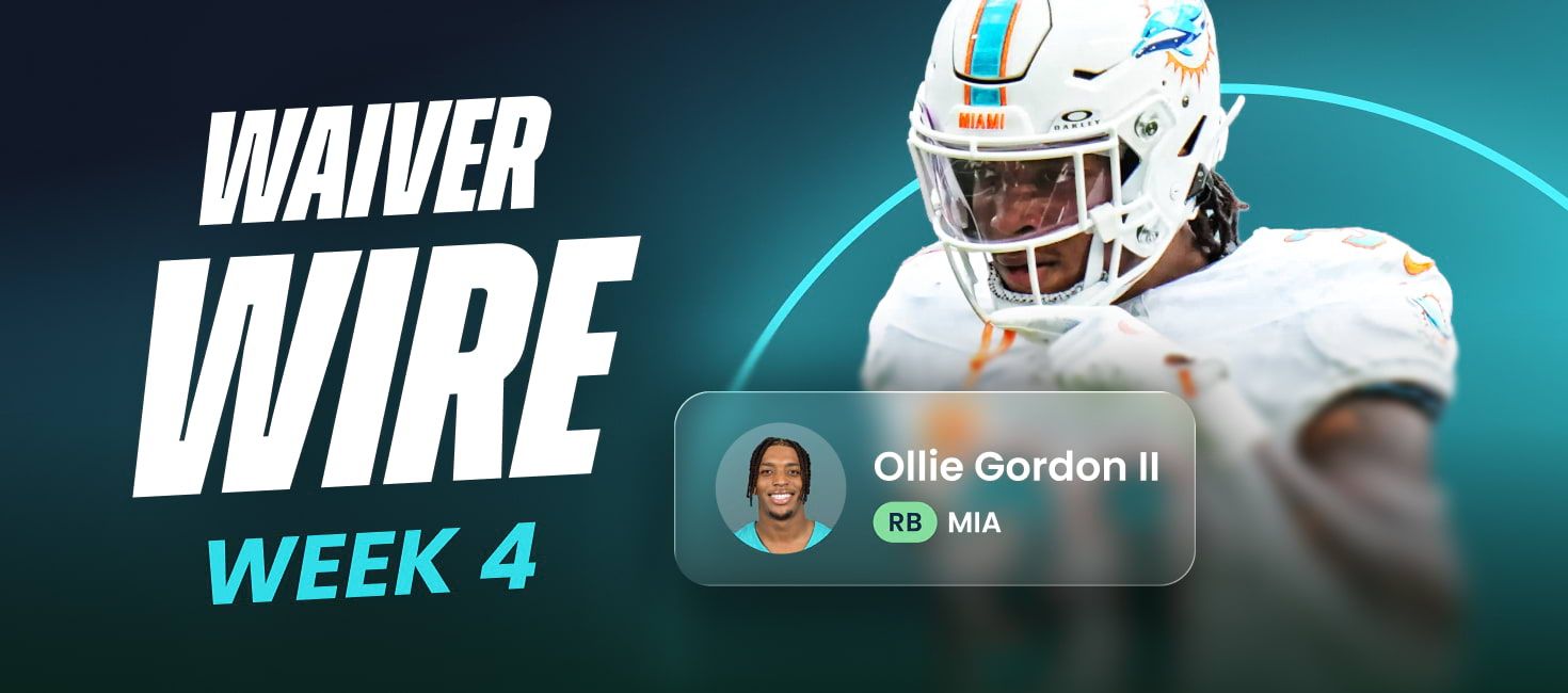 Fantasy Football Waiver Wire Advice: Pickups to Target, Stash & Drop (Week 4) | FantasyPros