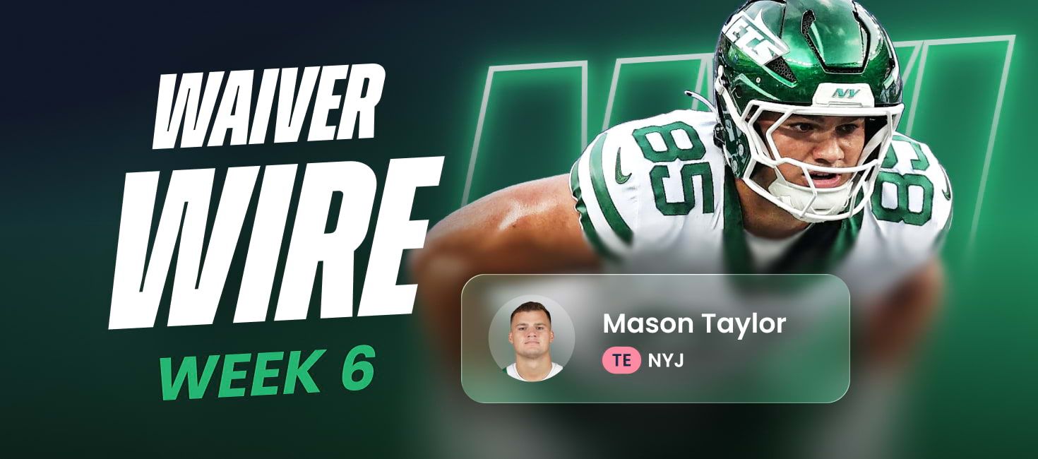 Fantasy Football Waiver Wire Advice: Pickups to Target, Stash & Drop (Week 6) | FantasyPros