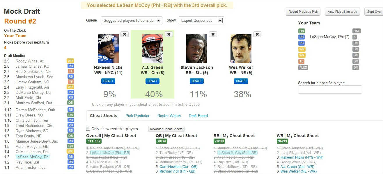 Mock Draft Your Way to Fantasy Success | FantasyPros