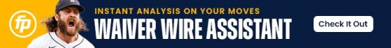 Fantasy Baseball Waiver Wire Pickups & FAAB Advice (2025) | FantasyPros